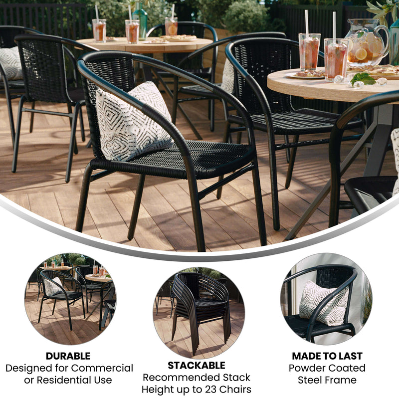 Rattan Stack Chair TLH-037- – Stack Chairs 4 Less